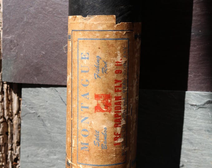 Vintage Montague Rapidan Bamboo Fly Rod Three Piece Two Tip 5/6 Wt ...