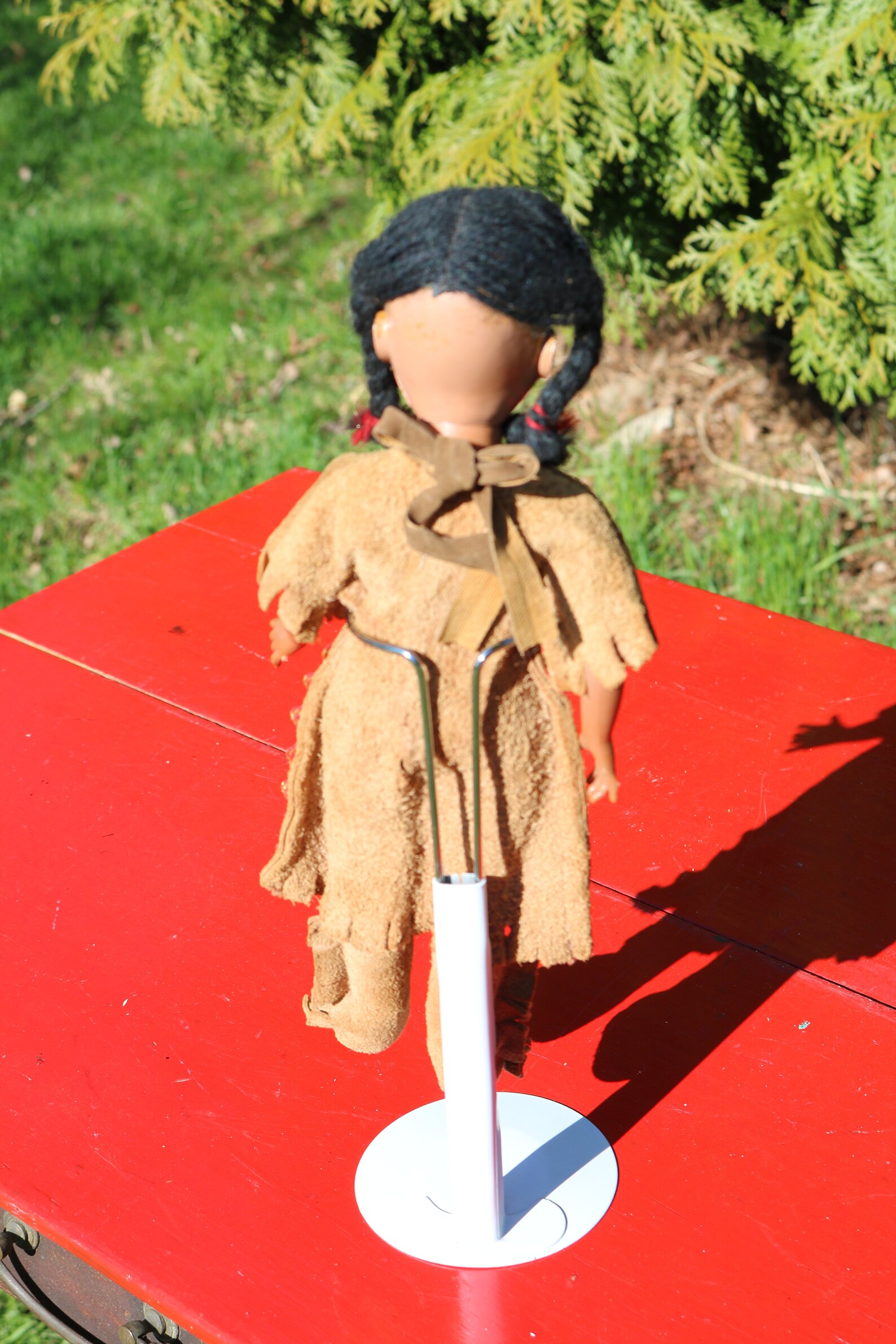 Set of Three Vintage Native American Canadian Dolls Great Detail on ...
