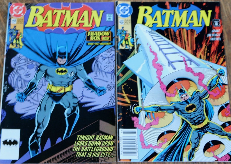 Assortment of DC BATMAN Comics From the 1990s Great Art and | Etsy