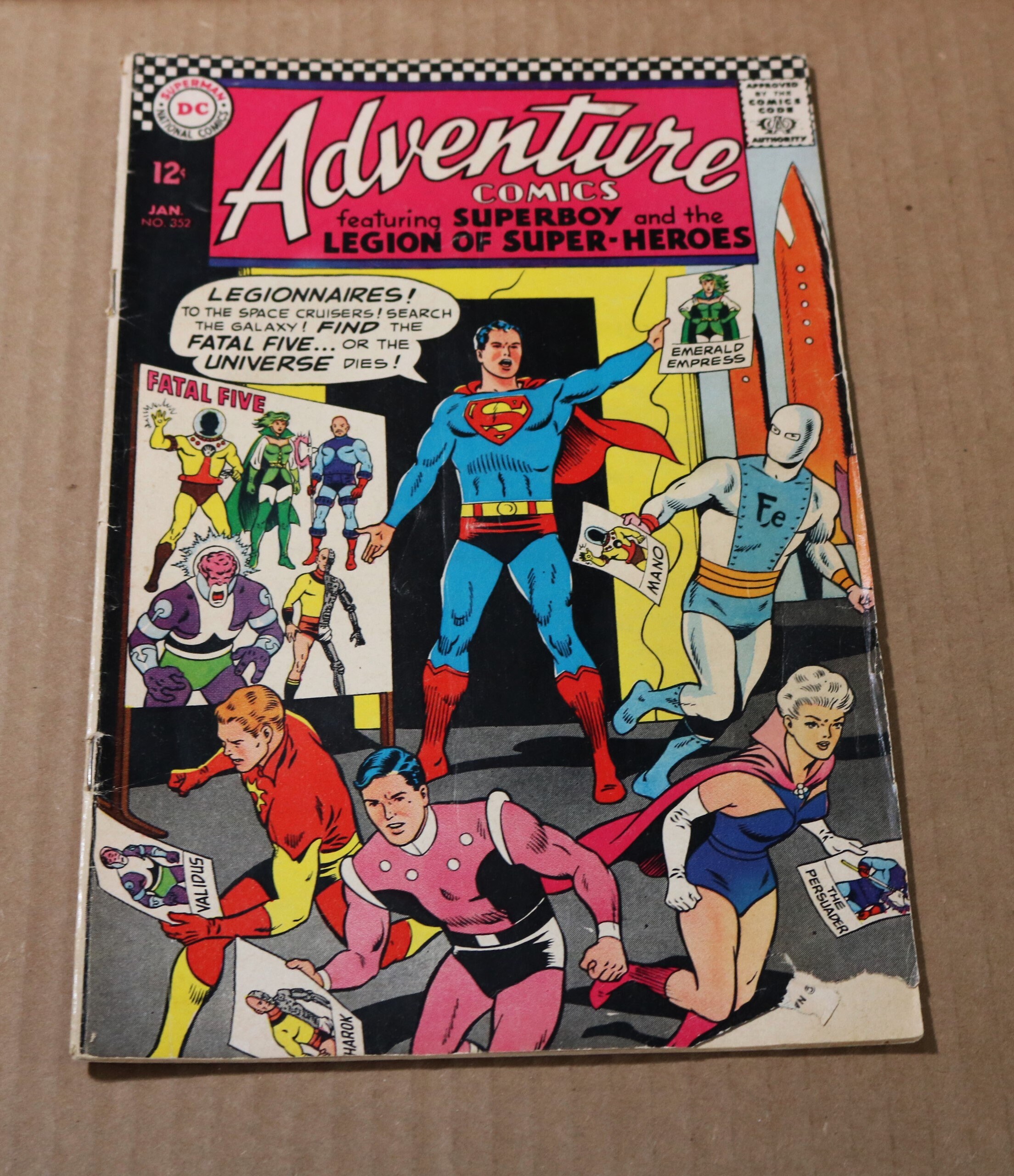 DC ADVENTURE COMICS #302 339, 352, 365 and 367 Superboy Legion of Super ...