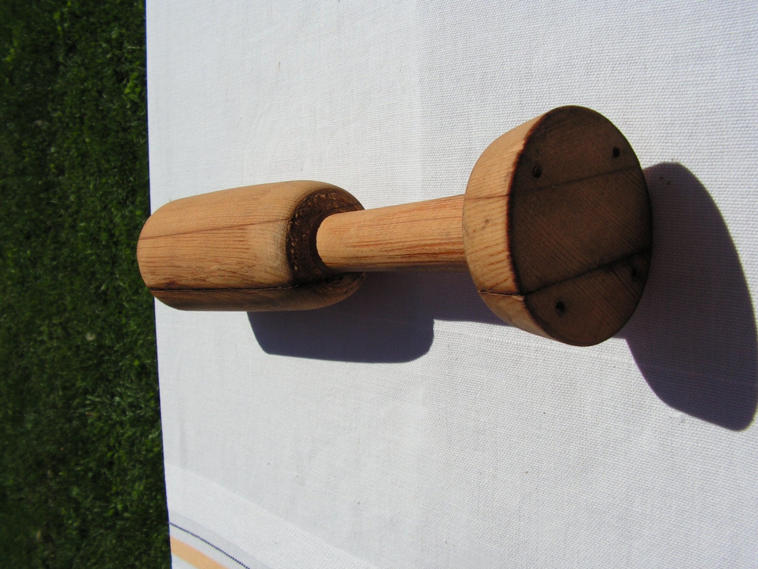 Vintage Turned Wood Base Piece for REPURPOSE From an Old | Etsy