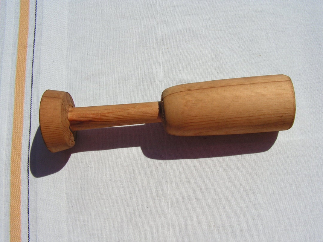 Vintage Turned Wood Base Piece for REPURPOSE From an Old Birdbath Multi ...