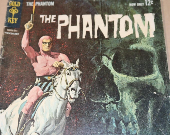 Gold Key Comics THE PHANTOM #1 and #2 Fantastic Stories and Art From ...