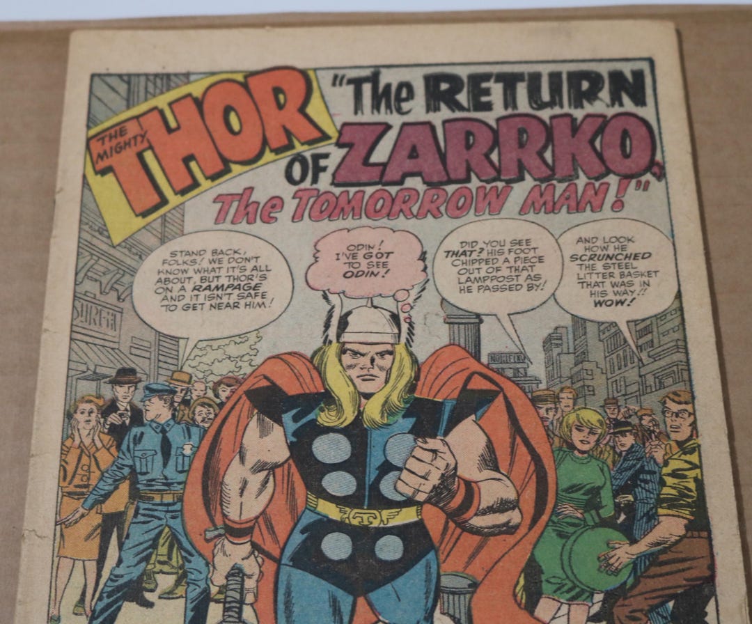 Marvel Comics Journey Into Mystery 101 Thor Tomorrow Man the Avengers ...