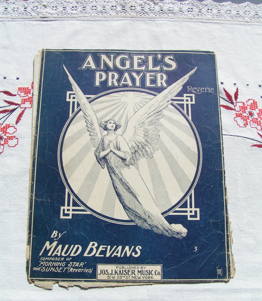 1896 Set of 3 RELIGIOUS Theme Sheet Music 1896 1907 and 1951 Convent ...