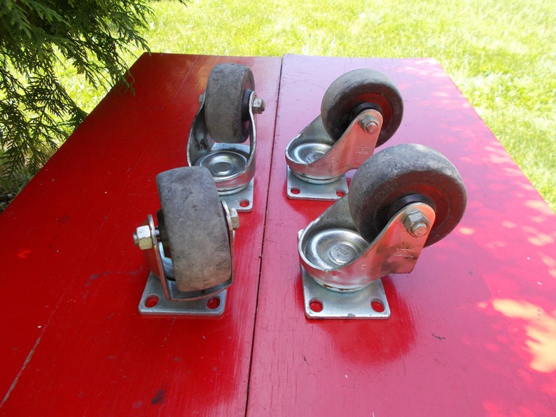 Heavy Duty Industrial Swivel CASTERS ROLLERS Price and - Etsy