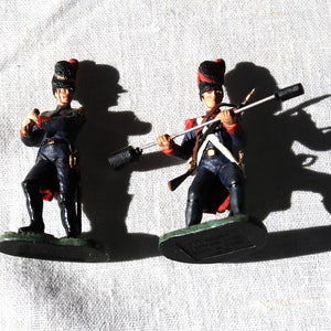 Britain's Napoleonic Wars Waterloo French Imperial Guard With Cannon ...
