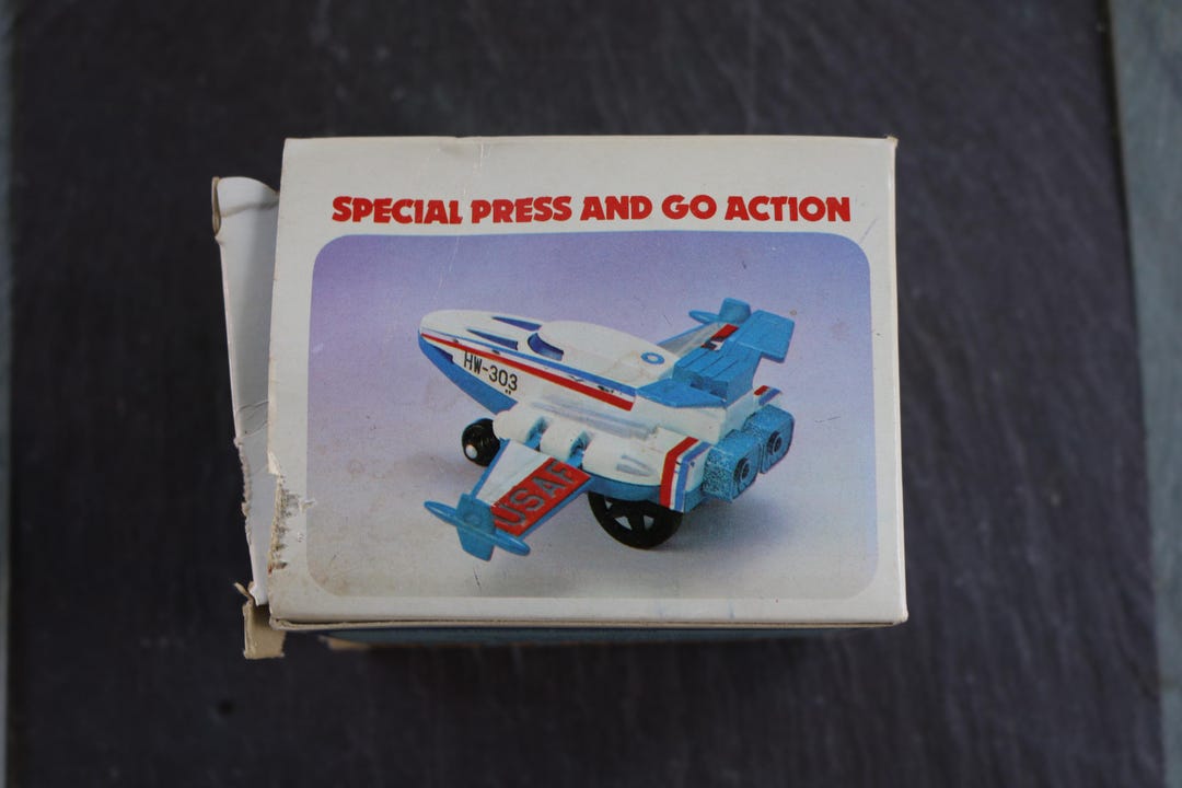70s USAF Space Shutter Fighter TOY SL-61 Nasa Hong Kong in Box S - Etsy