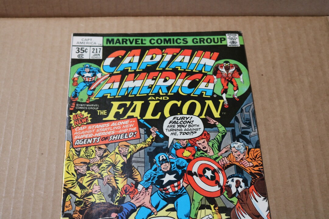 Marvel Comics CAPTAIN AMERICA and the FALCON 211, 215 and 217 Higher ...