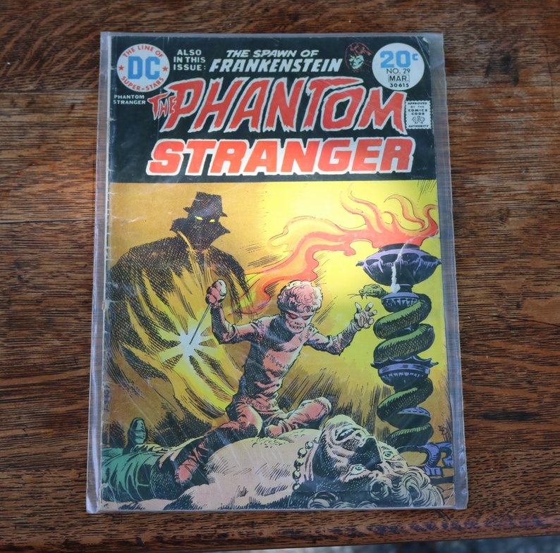 Set of Nine DC PHANTOM STRANGER Comics 1970s #8, 28, 29, 30, 35 1987 ...