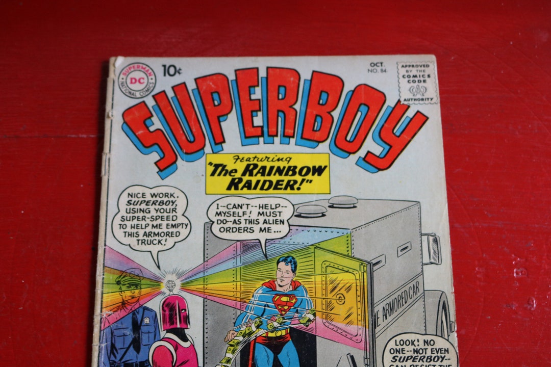 DC Comics SUPERMAN 188 1966 and SUPERBOY 84 1960 Smallville Willam Tell ...