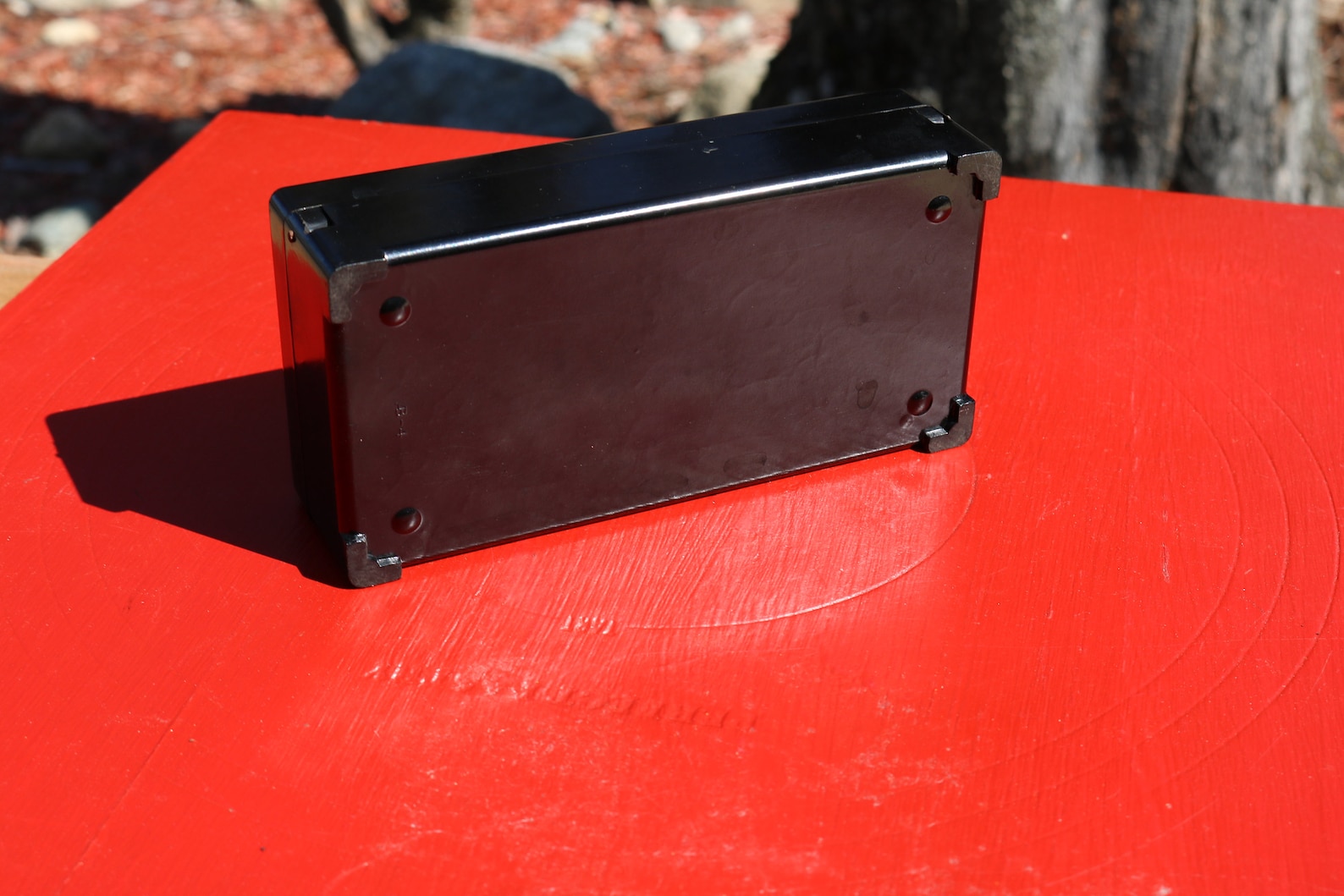 Vintage Black Bakelite Knick Knack Box That Features a - Etsy