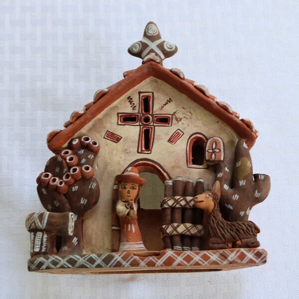 Clay Terra Cotta Church - Etsy