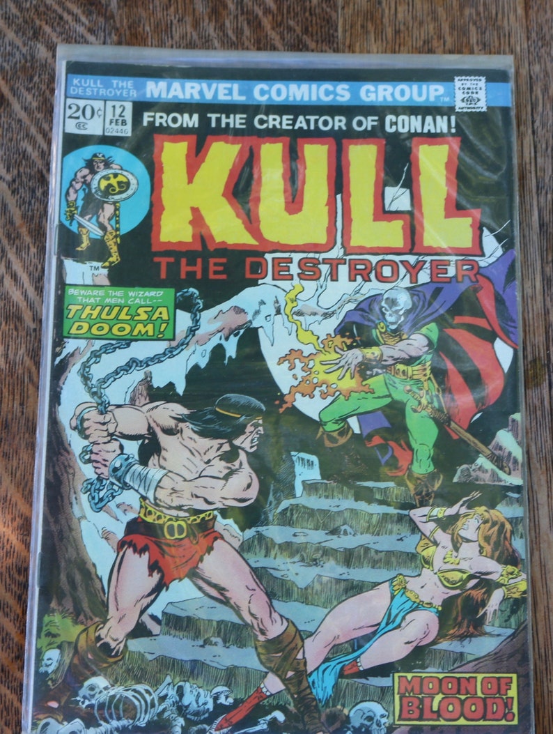 KULL the CONQUEROR Marvel Comics # # 4 5 7 8 9 11 12 All Higher Grade ...