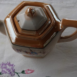 30s 40s Japanese Lusterware Tea/dessert/luncheon Set Teapot Sugar ...