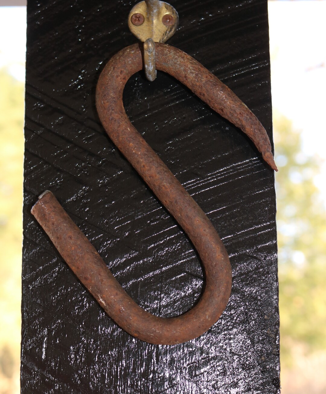 Early 1900s Hand Forged Iron Hook Barn Find Rusty - Etsy