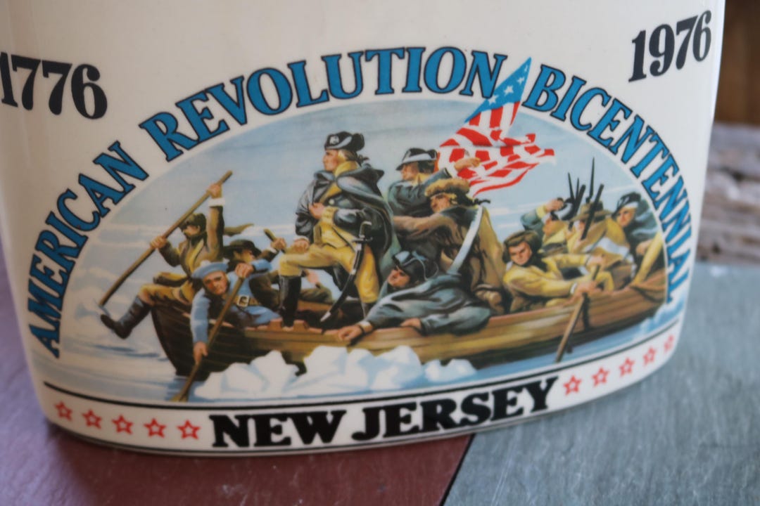 70s AMERICAN REVOLUTION Bottle New Jersey Bicentennial Collectible ...
