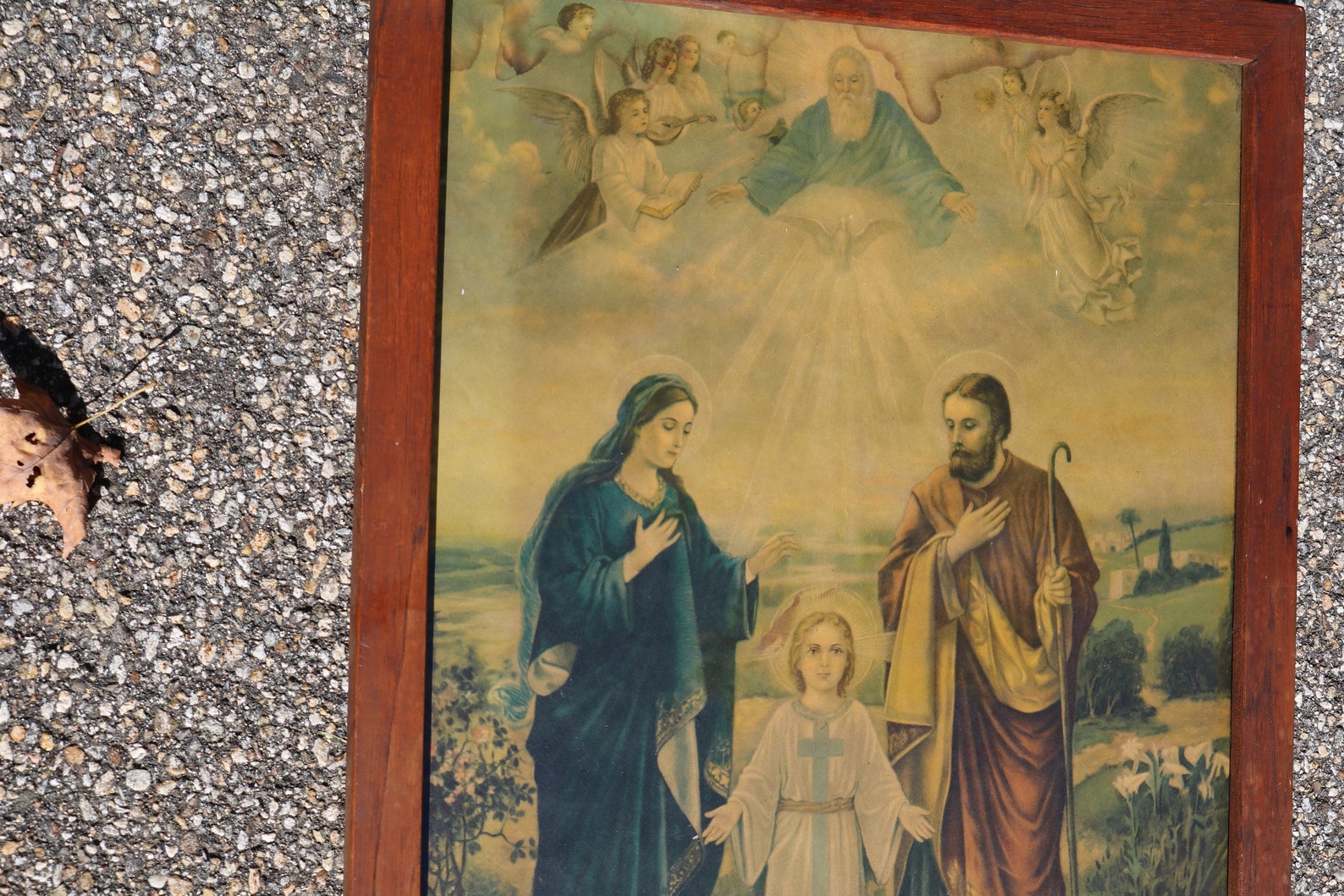 Antique Early 1900's Holy Trinity and Family of Christ - Etsy