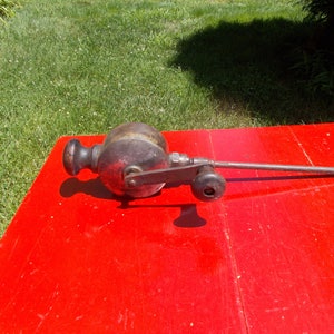 Very Old INDUSTRIAL Rotating Drill Type Tool Wooden Hand Knobs With ...