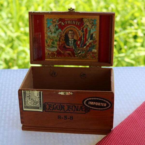 Dominican Cigar Box - Etsy