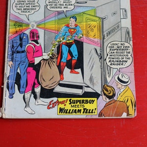 DC Comics SUPERMAN 188 1966 and SUPERBOY 84 1960 Smallville Willam Tell ...