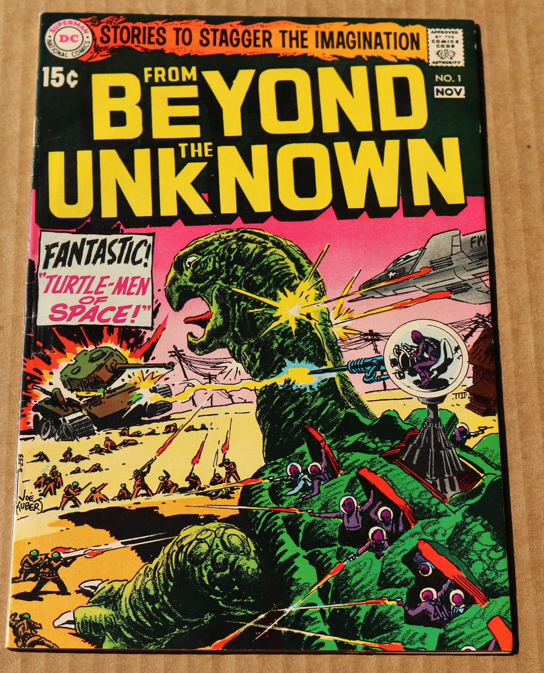 DC Comics From Beyond the Unknown 1969 Science Fiction AWESOME High ...