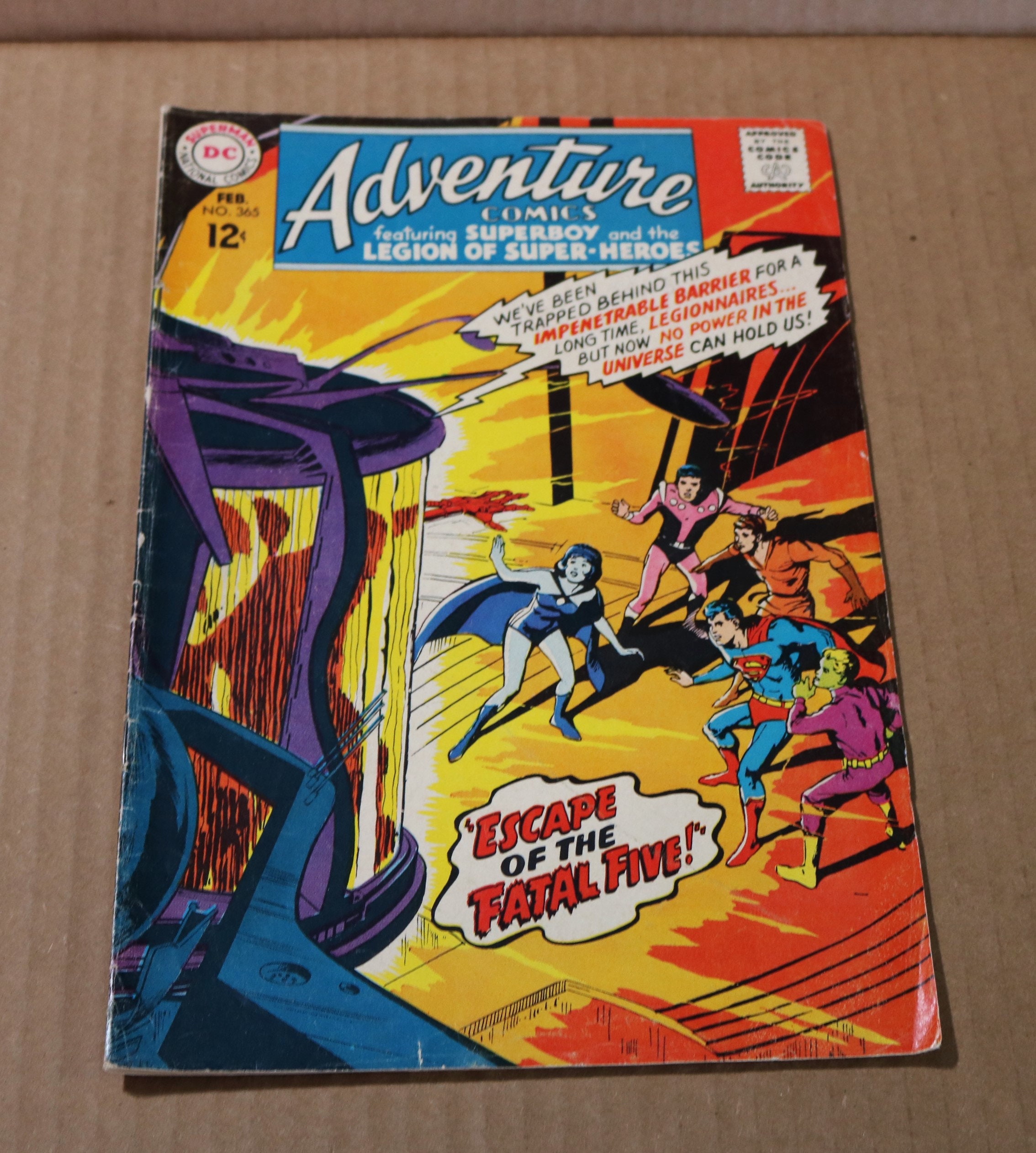 DC ADVENTURE COMICS #302 339, 352, 365 and 367 Superboy Legion of Super ...