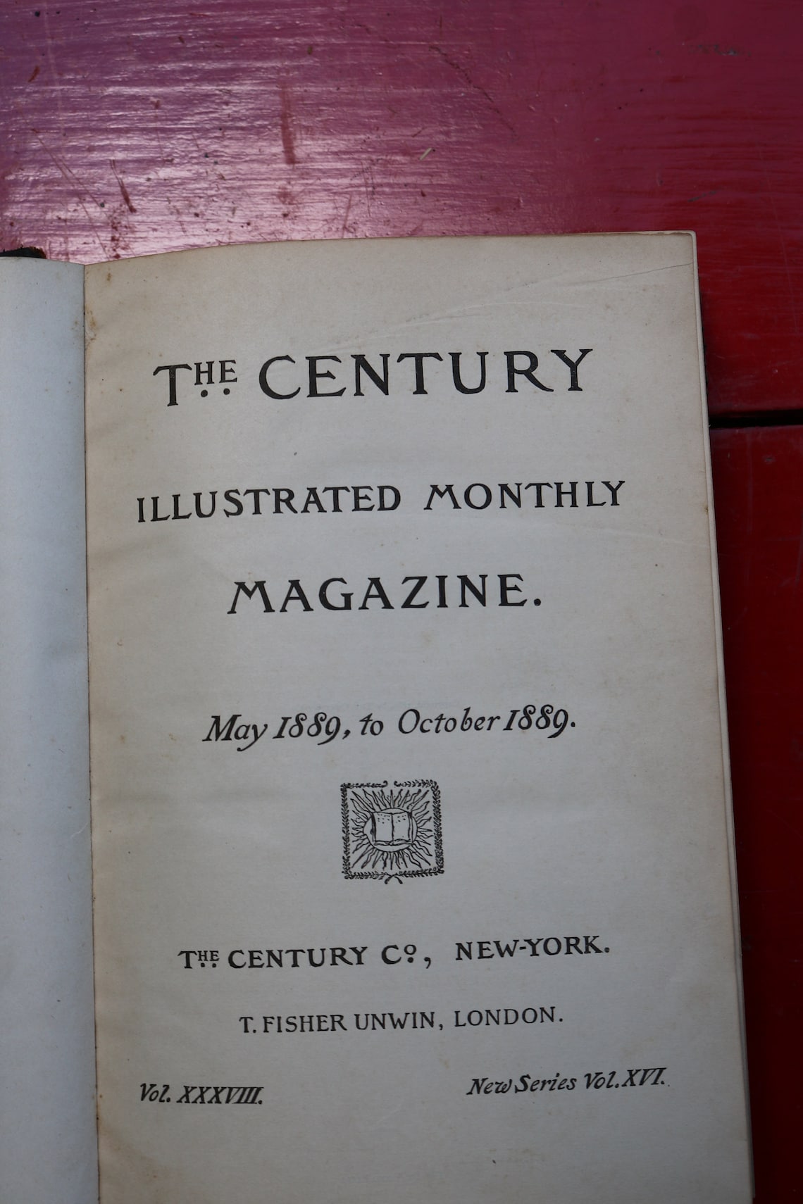 CENTURY MAGAZINE Illustrated Bound Hard Cover May1889 to Oct 1889 This ...