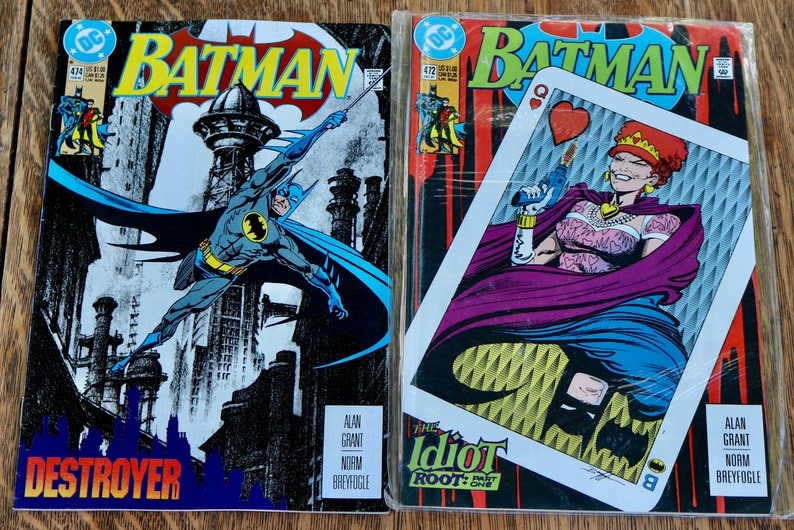 Assortment of DC BATMAN Comics From the 1990s Great Art and | Etsy