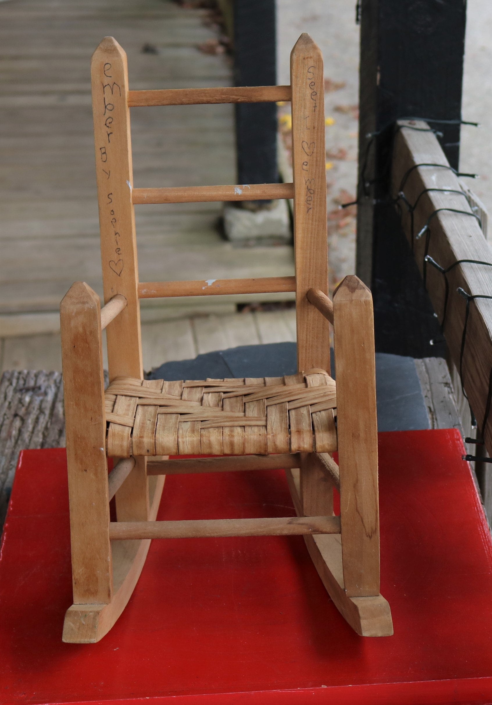 Hand Made Woven Reed and Natural Wood for a Large Size Doll - Etsy UK