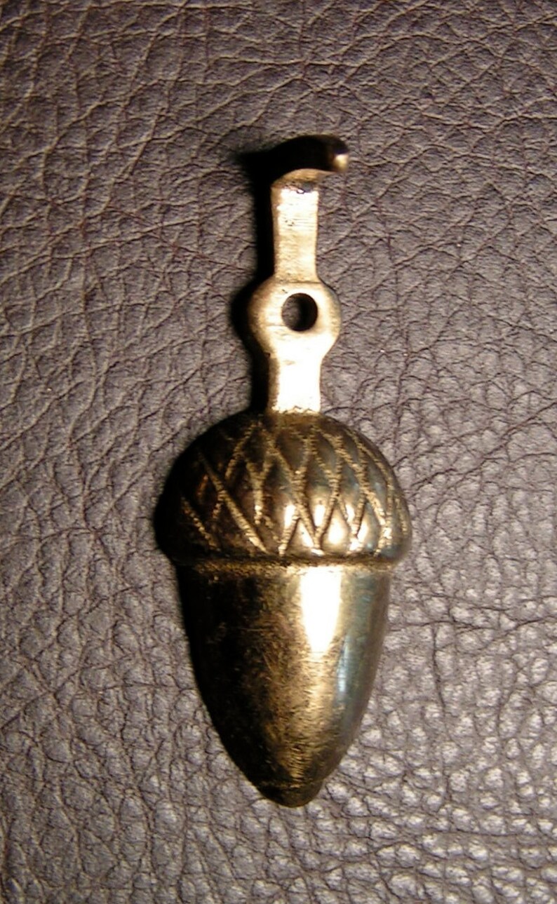 Three Pendulums 1950s Brass Made in GERMANY Acorn Star Fleur - Etsy