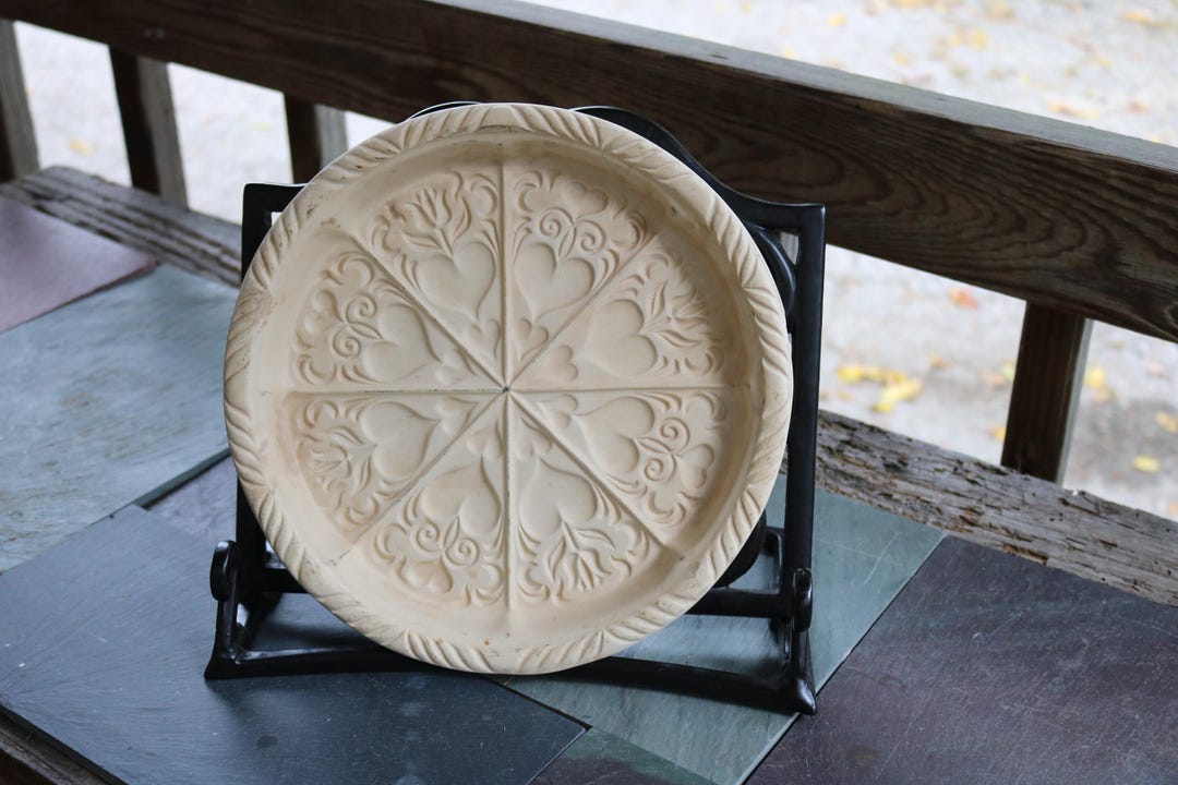 80s Hartstone SHORTBREAD COOKIE BAKER Clay Mold Snowflake Pattern ...