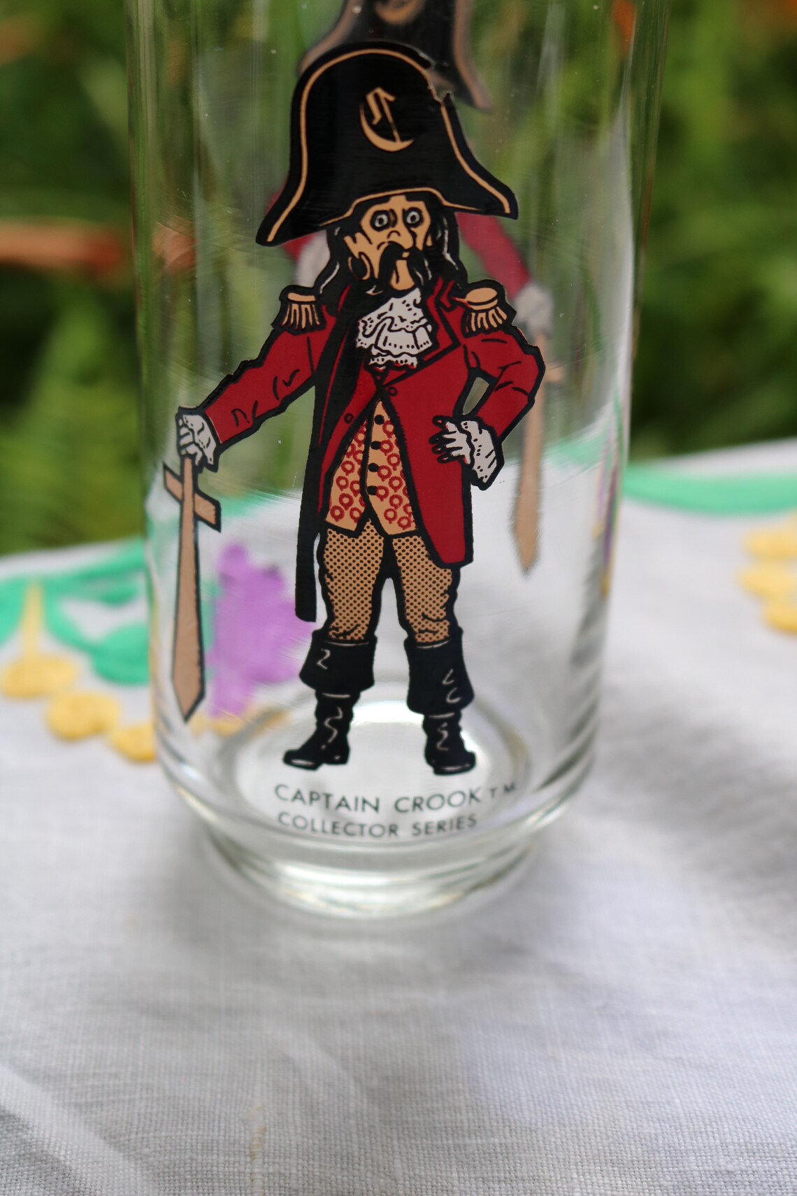 70s Mcdonalds CAPTAIN CROOK Drinking Glass Collectible Fast Food ...