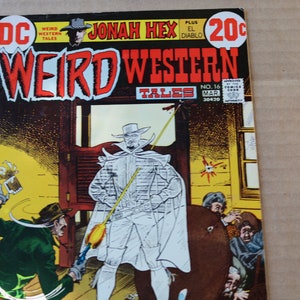 DC Comics Weird Western #16 and 22 JONAH HEX and El Diablo 1973 - Etsy