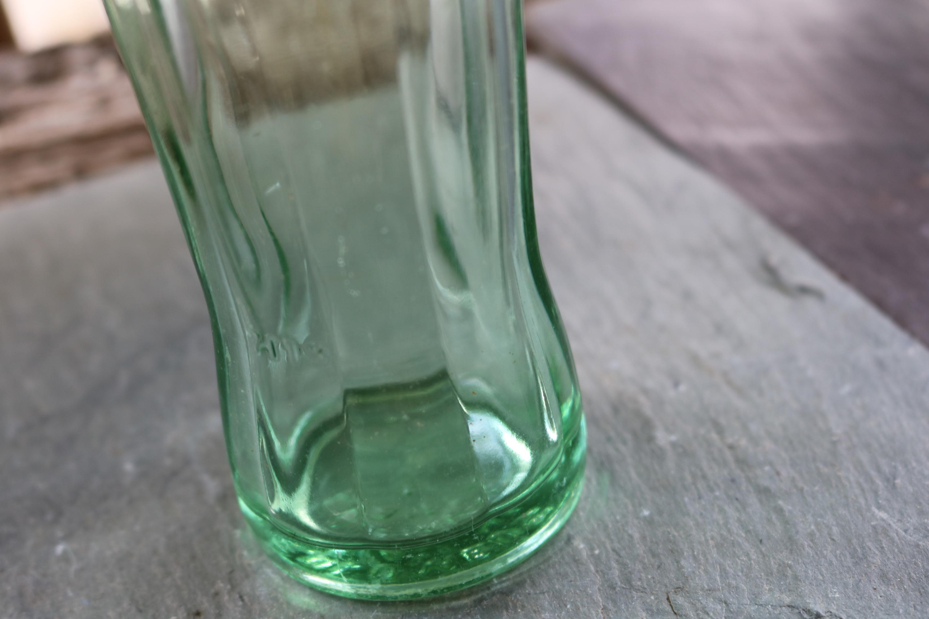 MACON 60s Hobble Skirt COCA-COLA Coke Green Glass Bottle Macon Georgia ...