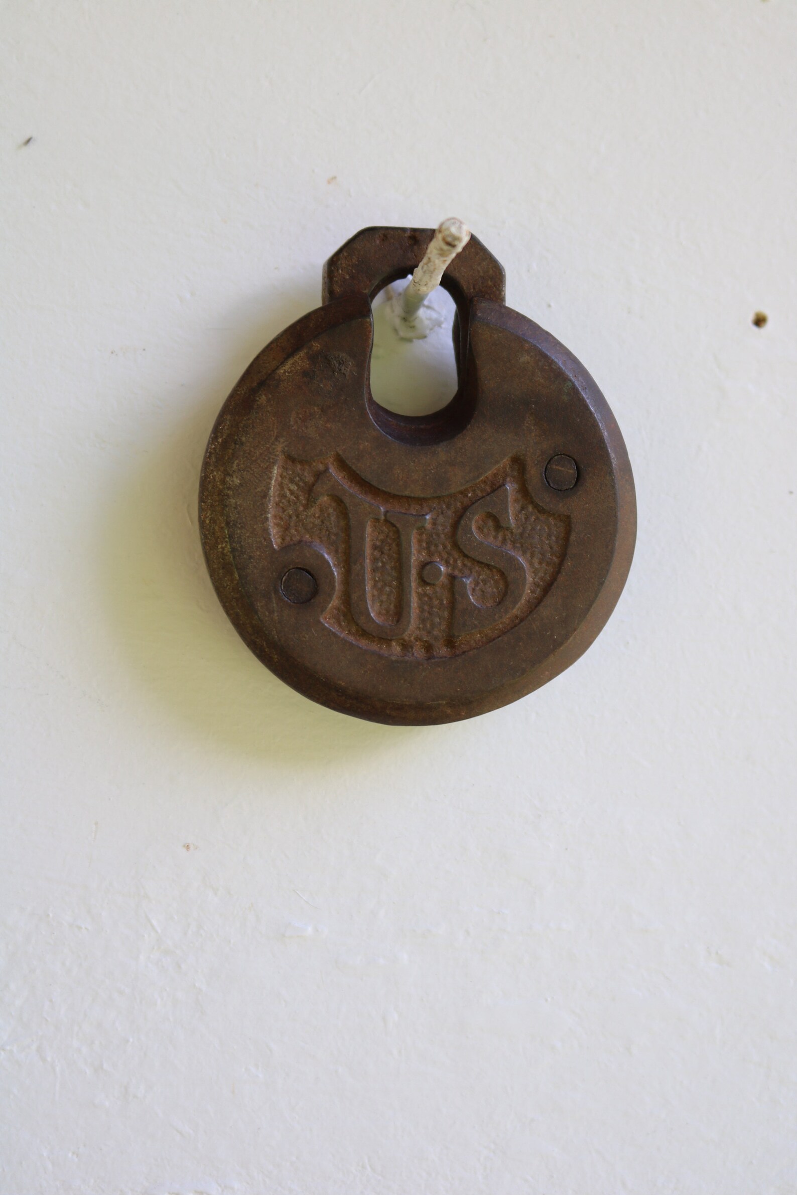 Early 1900's US ARMY Warded Pancake PADLOCK Lock - Etsy