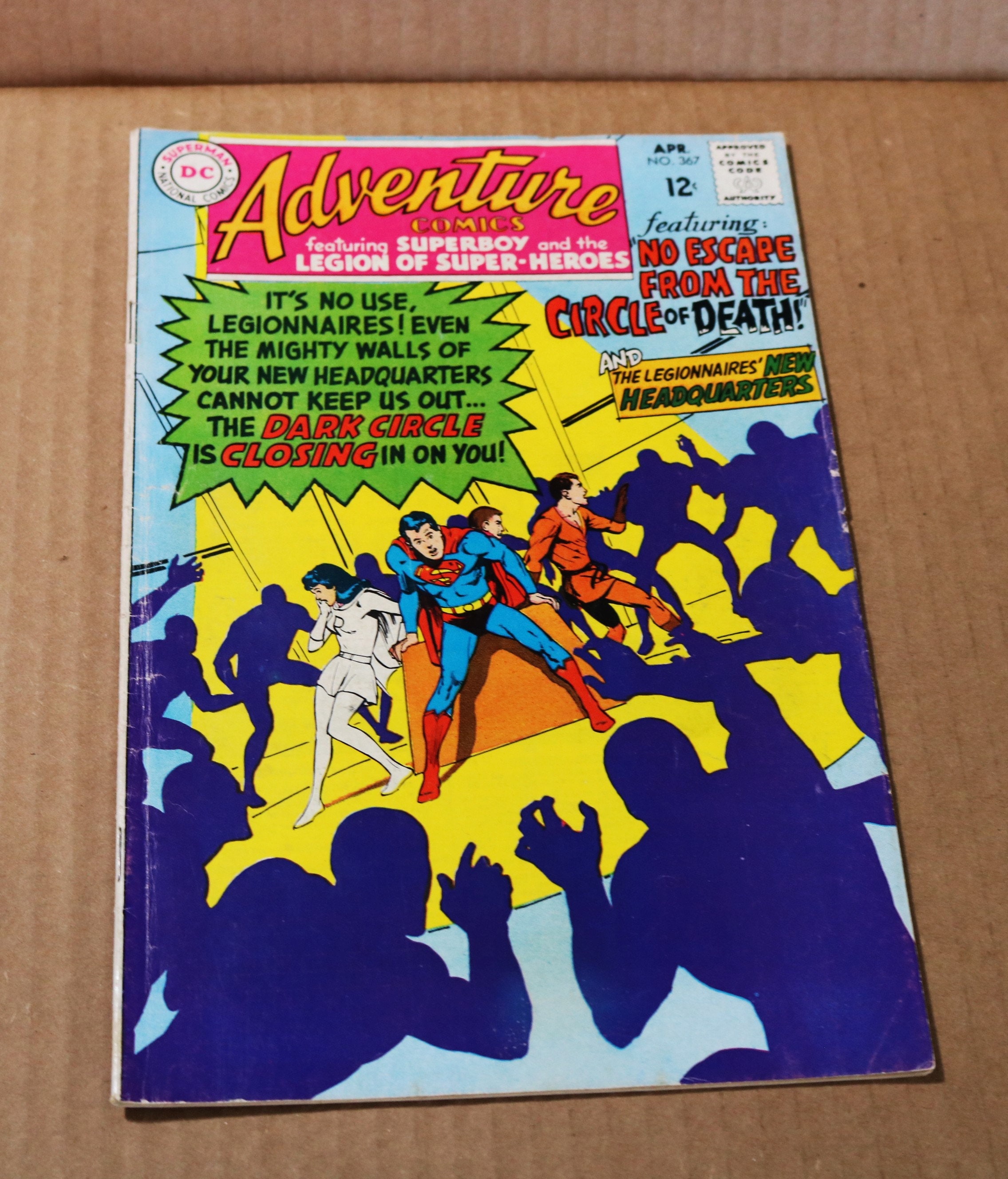 DC ADVENTURE COMICS #302 339, 352, 365 and 367 Superboy Legion of Super ...