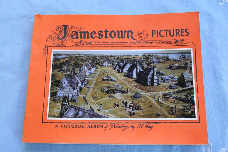 1963 Jamestown Story in Pictures Self Published Illustrated History ...