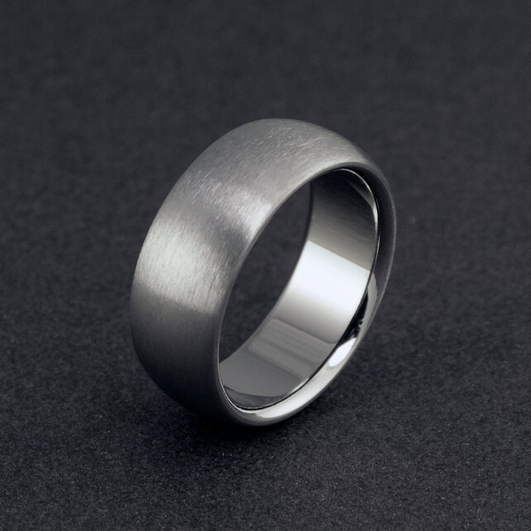 Titanium Wedding Ring Women - Etsy