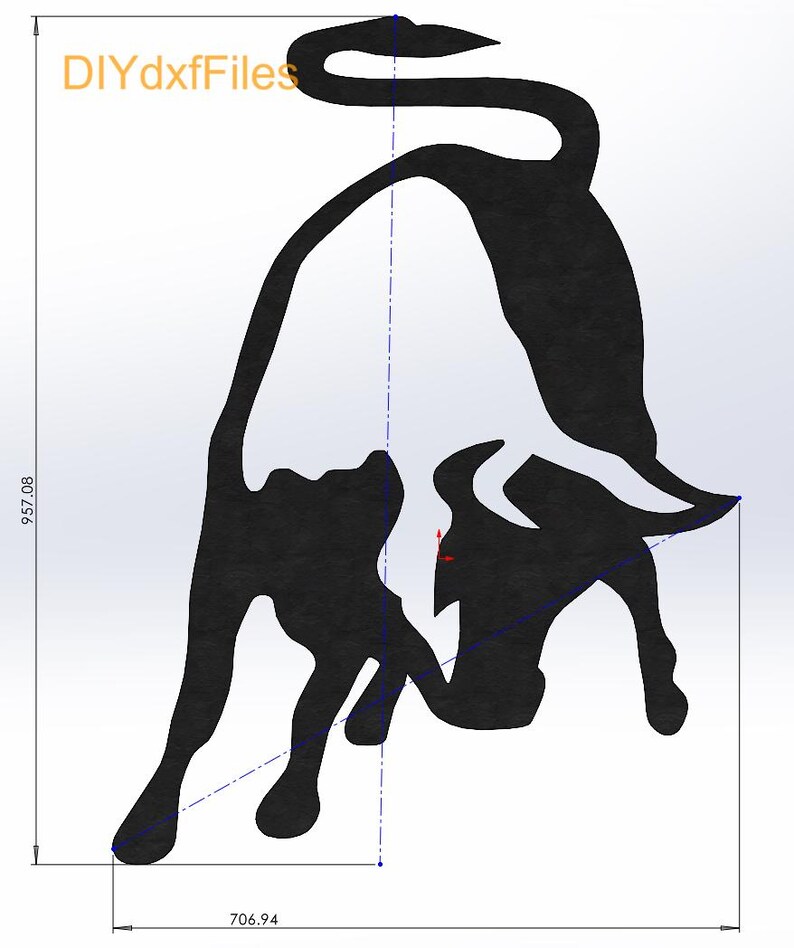 Lamborghini Logo Dxf & Dwg Files for Laser Cutting, CNC Machine, Plasma ...