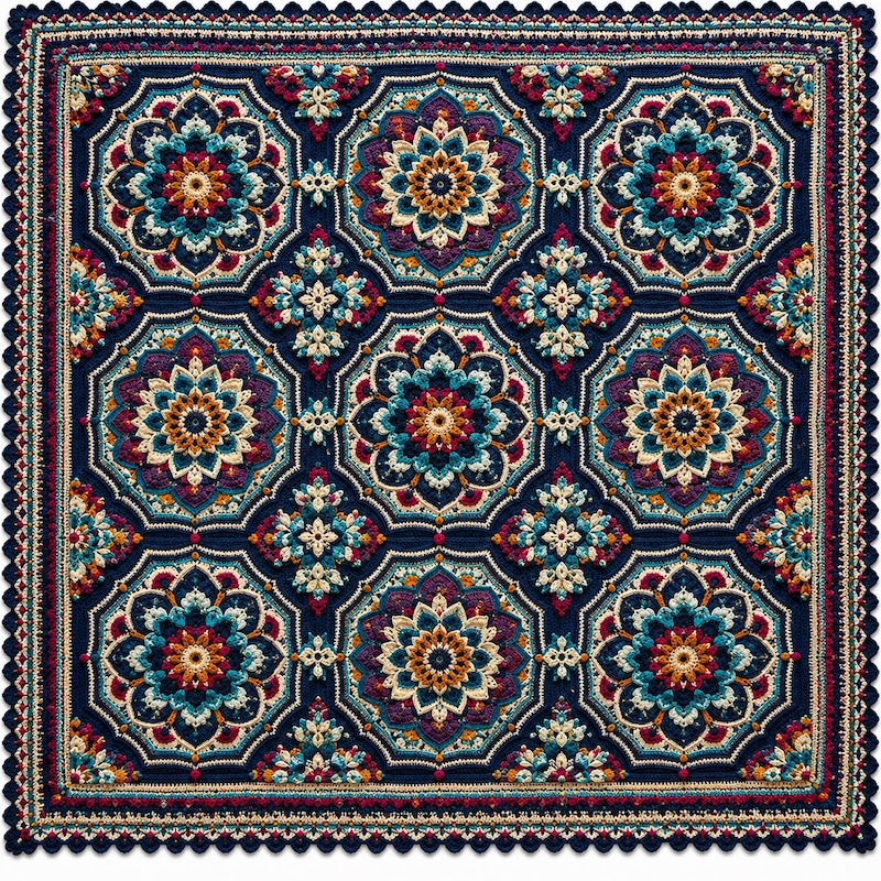 Boho Tiles - Etsy