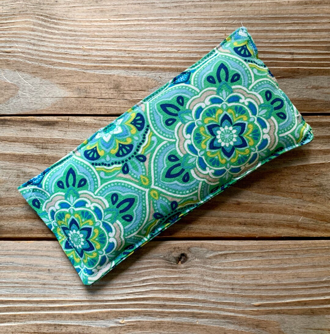 Therapy Pack Flaxseed Filled Natural Hot Cold Eye Pillow - Etsy