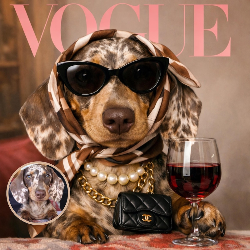 Personalized Vogue Poster - Etsy