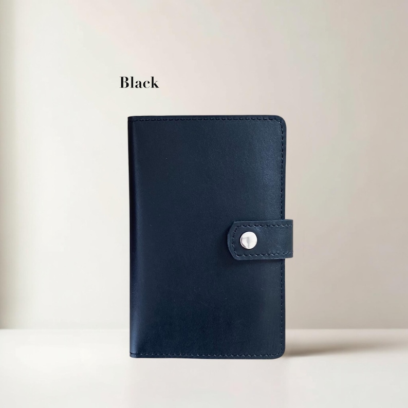Family Personalized Wallet, Leather Travel Document Organizer, 4 ...