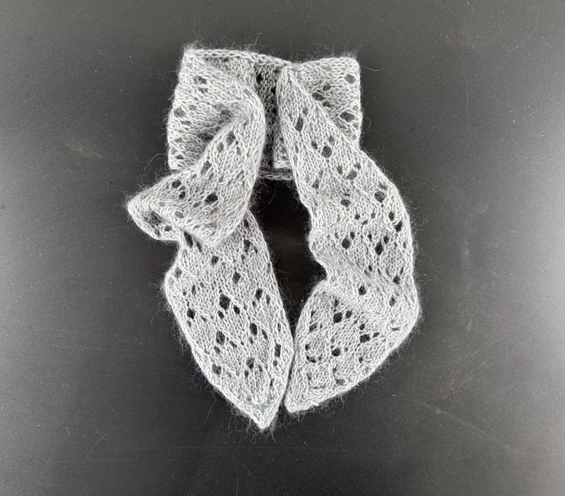 Small Sophie Scarf Knitting Pattern PDF Download / Lightweight Mini ...