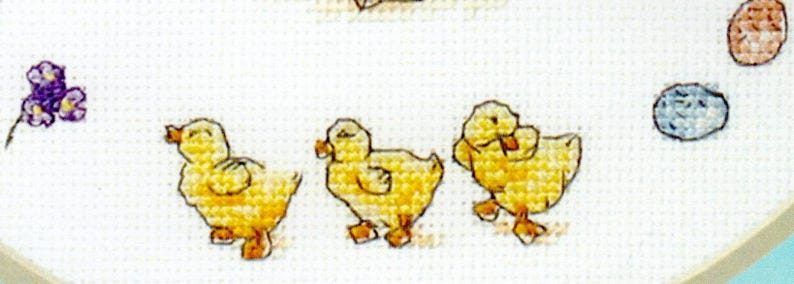 Beatrix Potter Duck & Chicks Cross Stitch Pattern – Nursery Sampler ...
