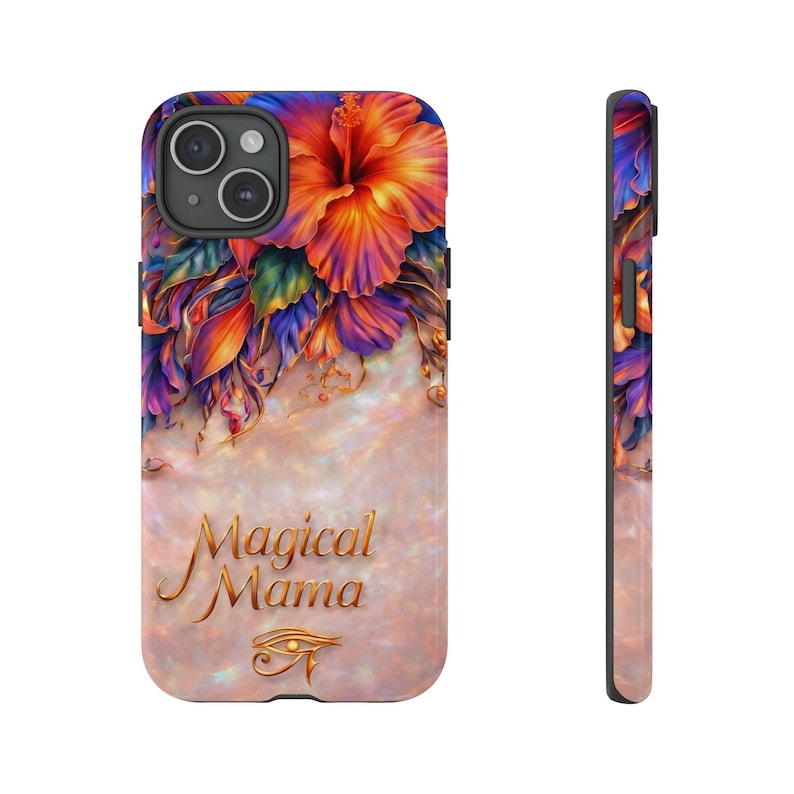 Floral Lily Mother's Day Phone Case, Whimsical Spiritual iPhone Samsung ...