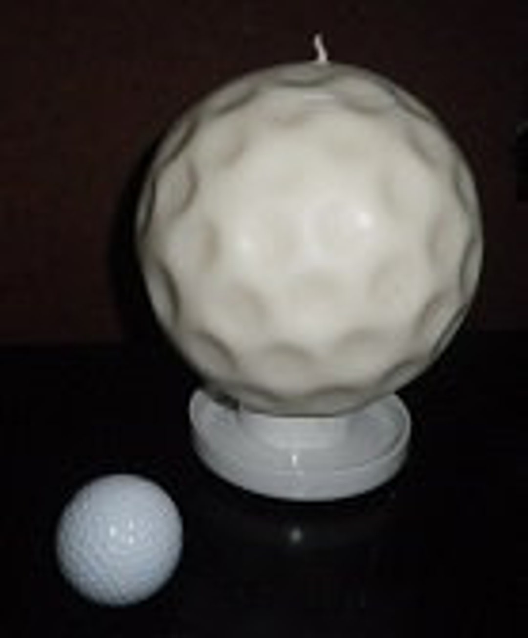 Golf Ball Candle With Glowing Dimples - Etsy