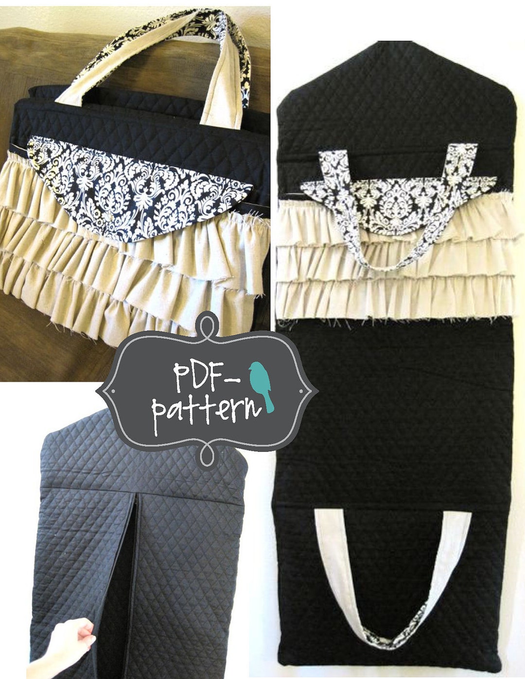 Garment Bag PDF (INSTANT DOWNLOAD Sewing Pattern) - Etsy