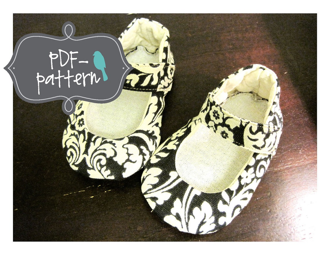 Mary Jane Shoe PDF (INSTAND DOWNLOAD Sewing Pattern) - Etsy